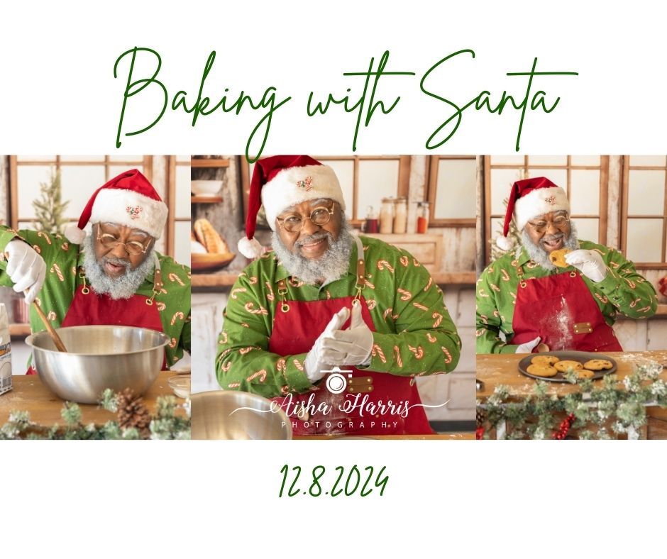 Baking with Santa