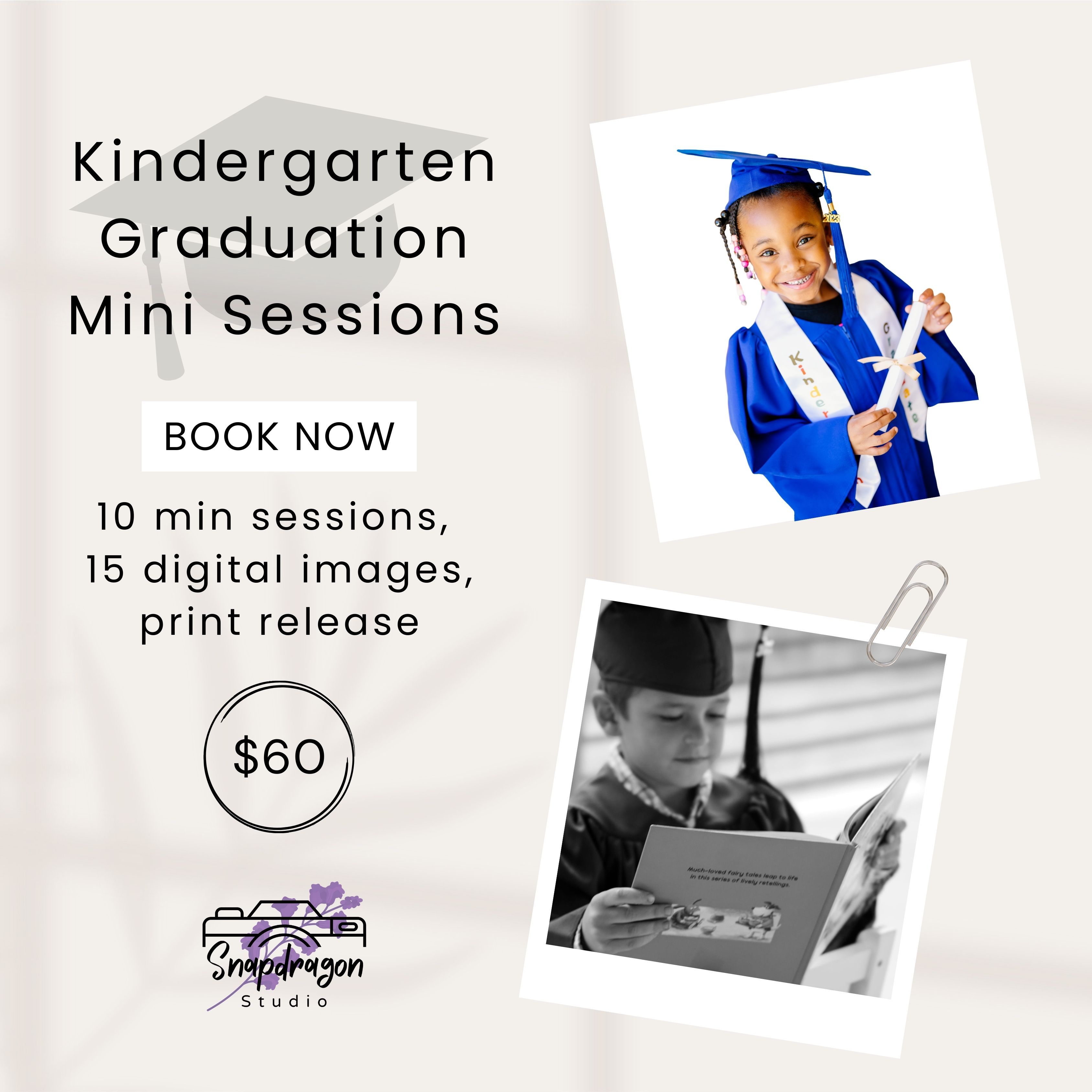 Pre-K/ Kindergarten Graduation Minis