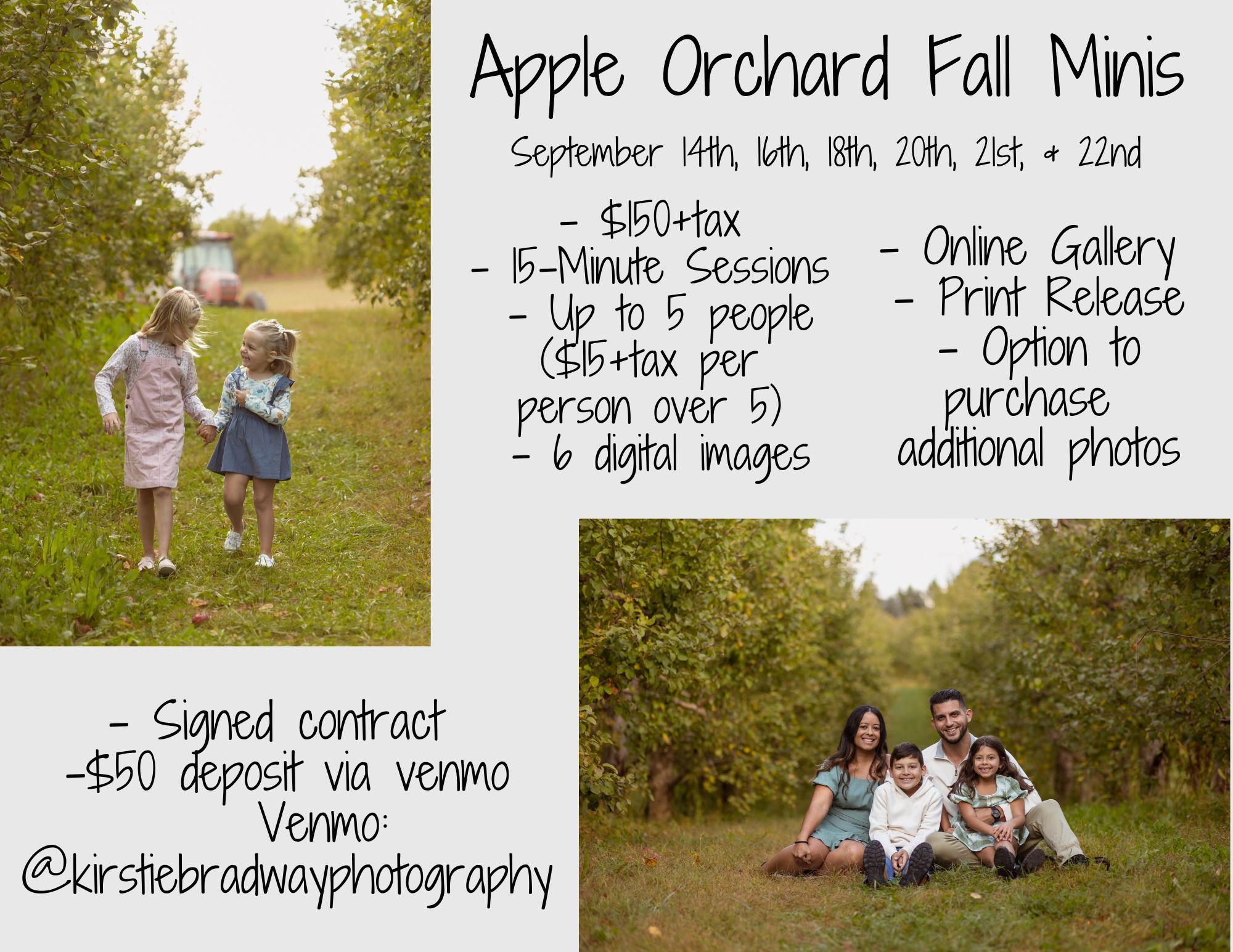 Apple Orchard Mini Session